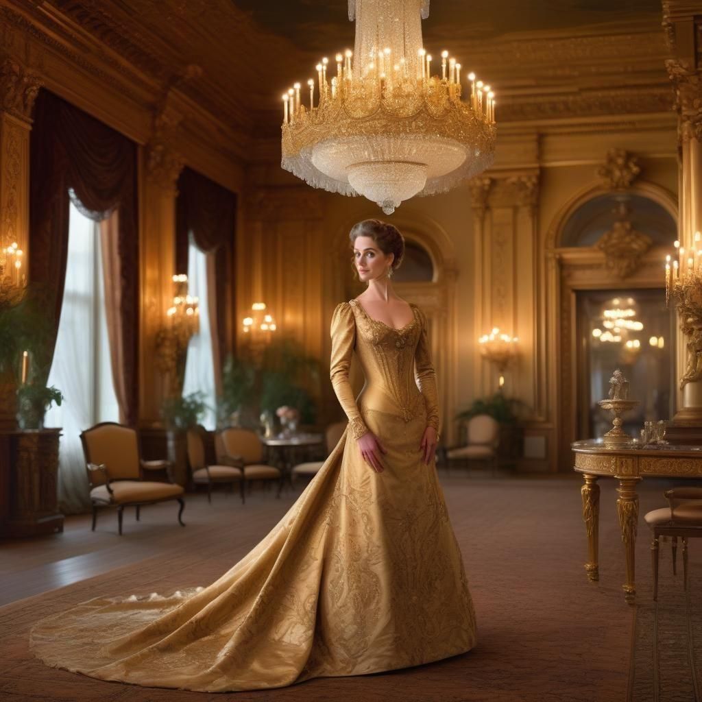 Timeless Glamour: Ode to The Gilded Age (series) - AI Generated Artwork ...