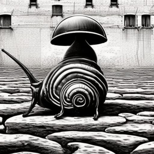A Snail by Frank Miller, Jack Daly, Gustave Dore, Simon Stalenhag ...