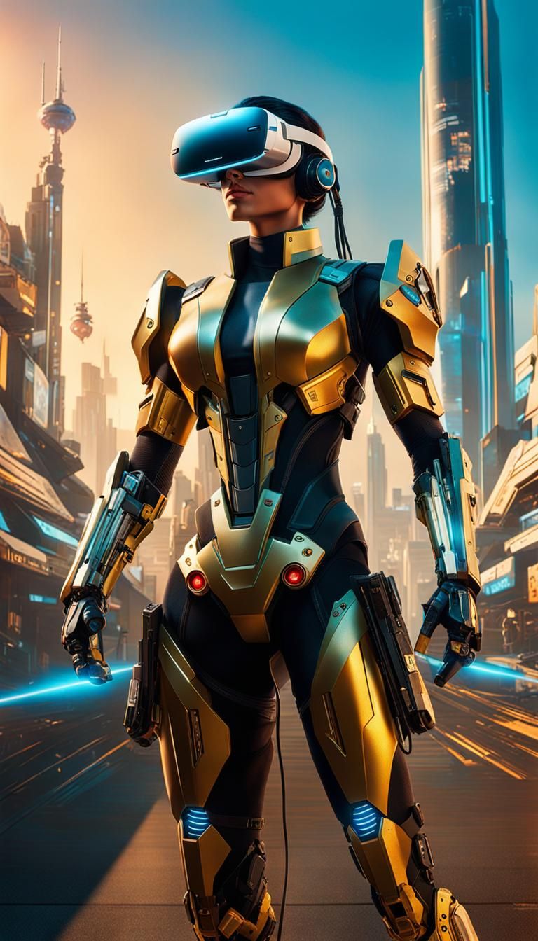 Cyber world - AI Generated Artwork - NightCafe Creator