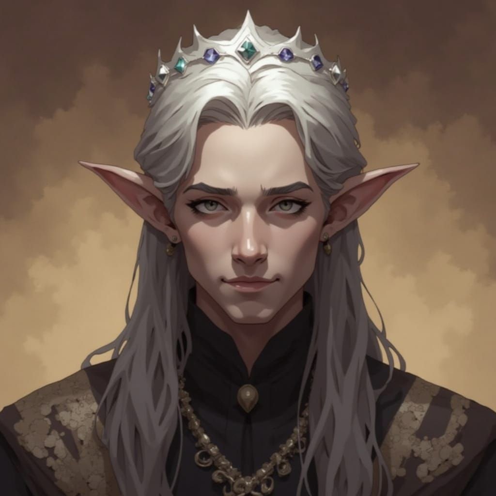 Portrait of one of The Royal Family Lineage: King Abraham MCMLXXV