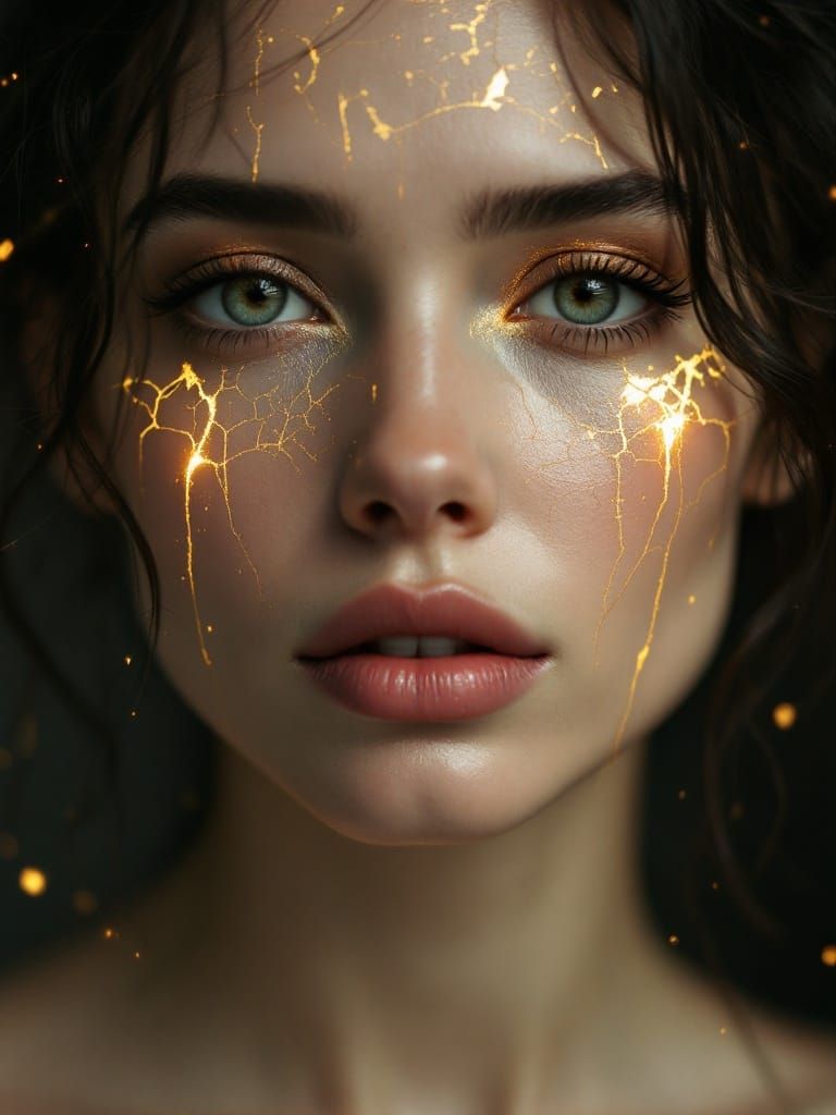 Human Kintsugi - A Woman Transformed by Adversity, in Splend...