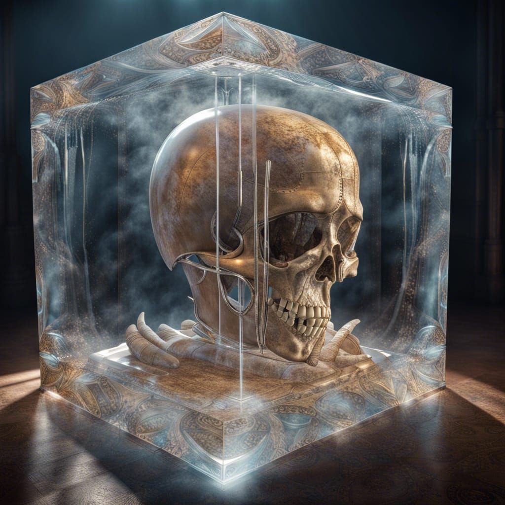 skull - AI Generated Artwork - NightCafe Creator