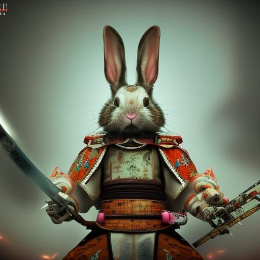 realistic rabbit samurai"!! A breathtaking borderland fantasycore ...
