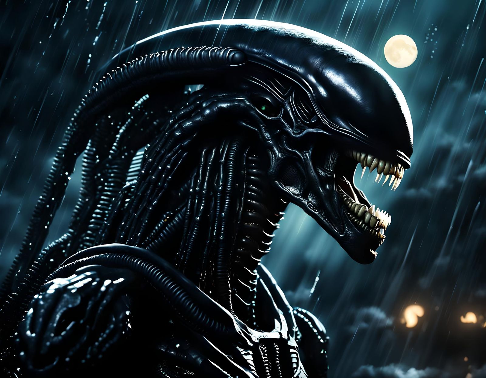 Xenomorph - AI Generated Artwork - NightCafe Creator
