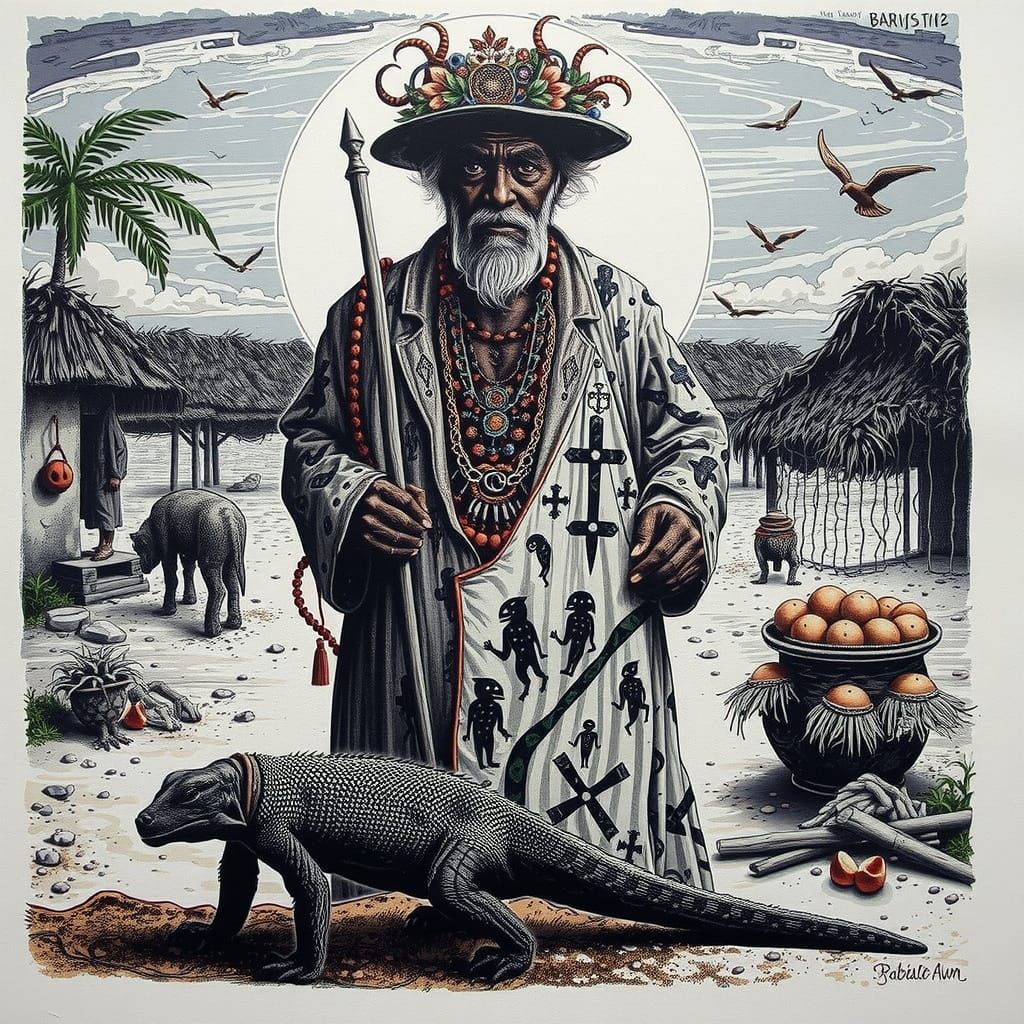 Babalú Ayé, the Orisha of healing and illness
