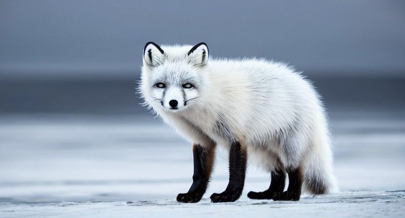 Arctic fox : r/nightcafe