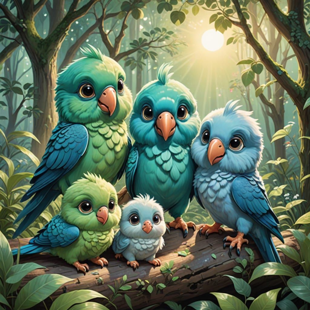 Cute Parrots - Cute Parrots