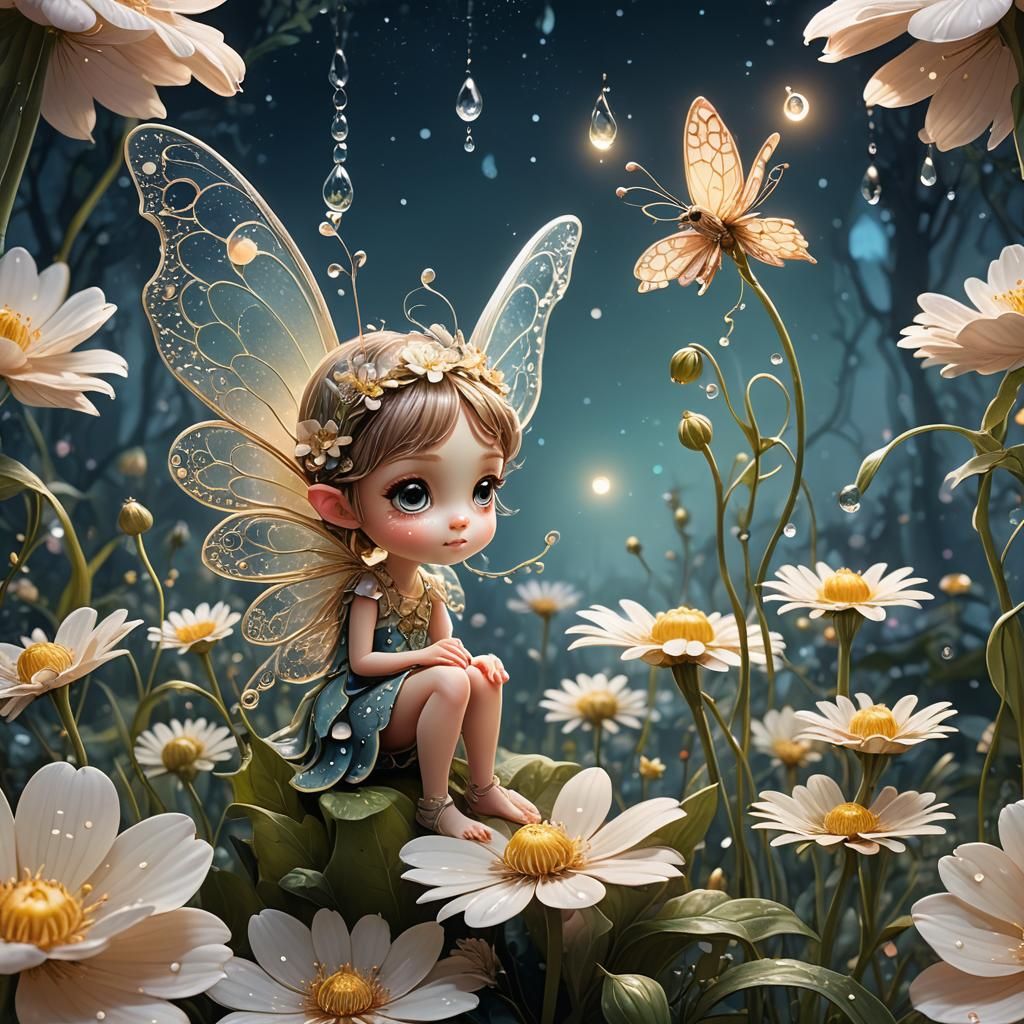 The little fairy creature - AI Generated Artwork - NightCafe Creator