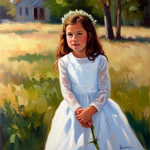 Communion dress - AI Generated Artwork - NightCafe Creator