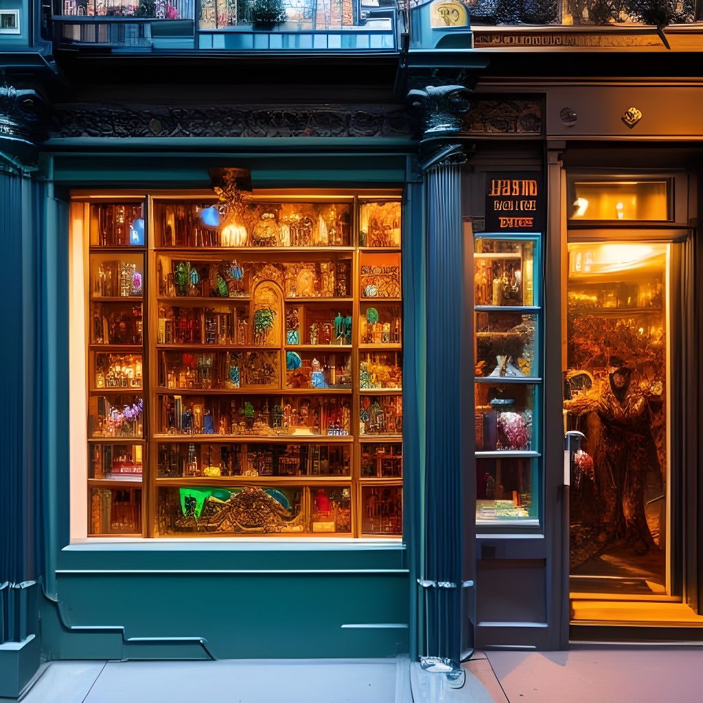 Magic shop, NYC - AI Generated Artwork - NightCafe Creator