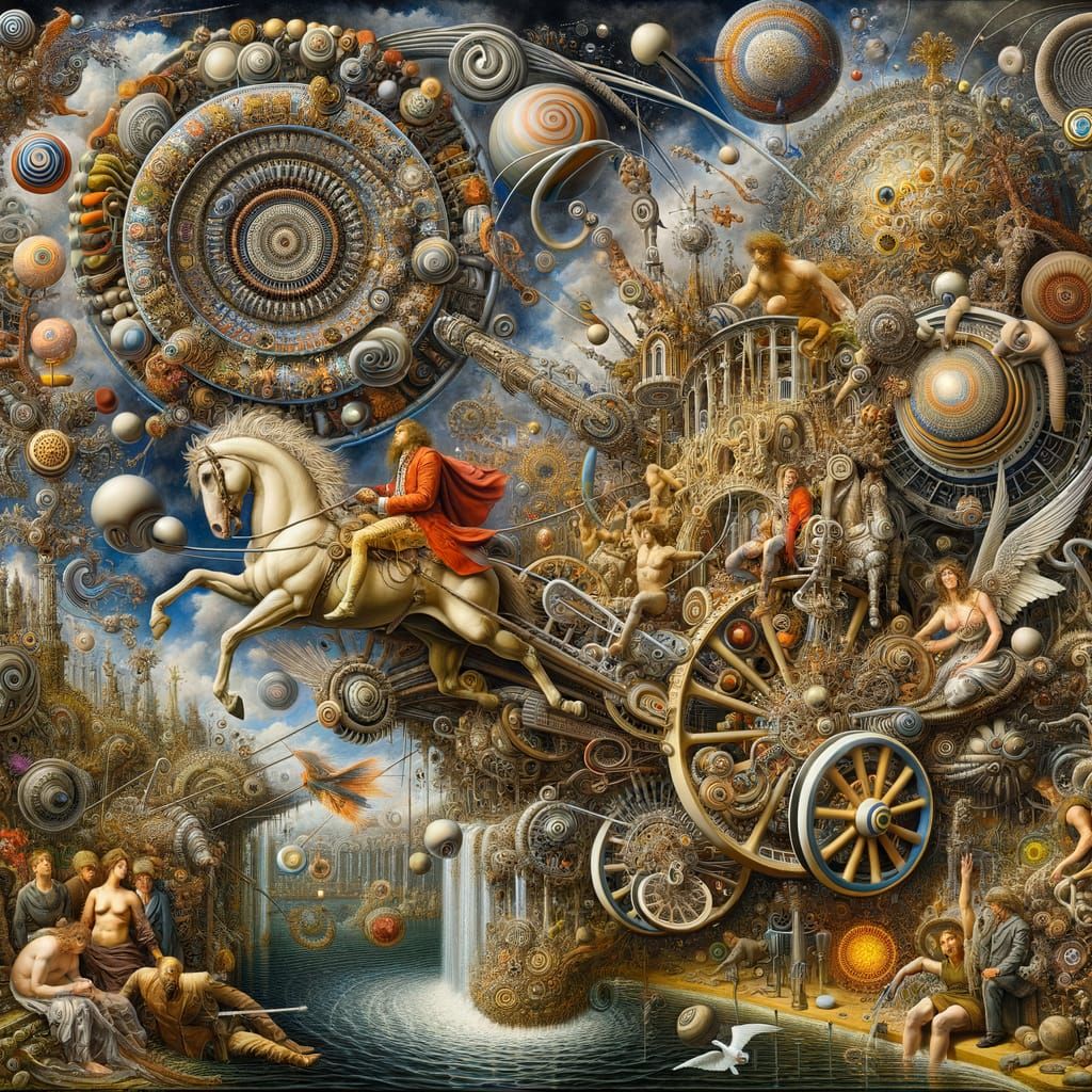 BOSCH WITH A VENGENCE - Bosch's Surreal Tapestry in Photoman...