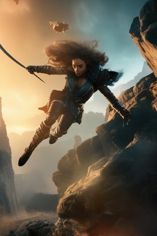 Dauntless adventuring - AI Generated Artwork - NightCafe Creator