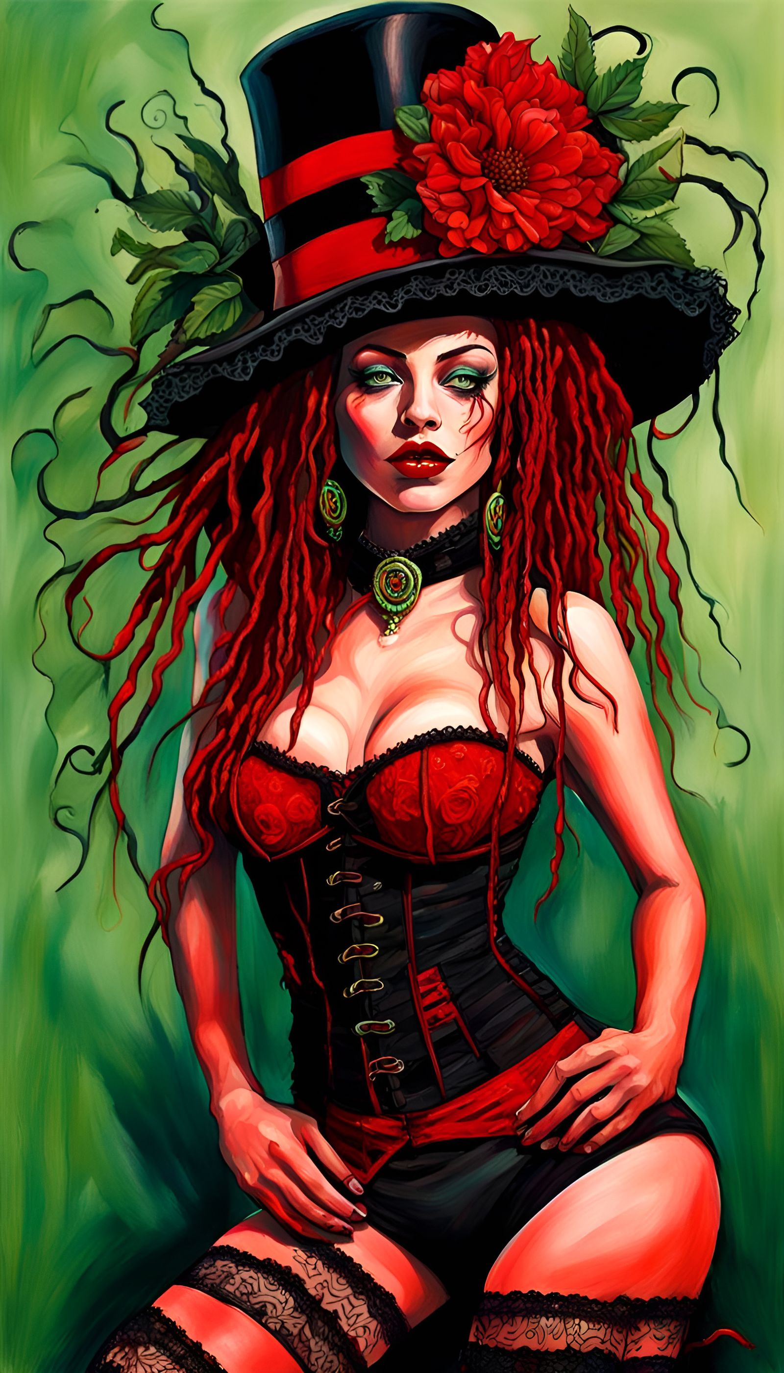 Burlesque - AI Generated Artwork - NightCafe Creator