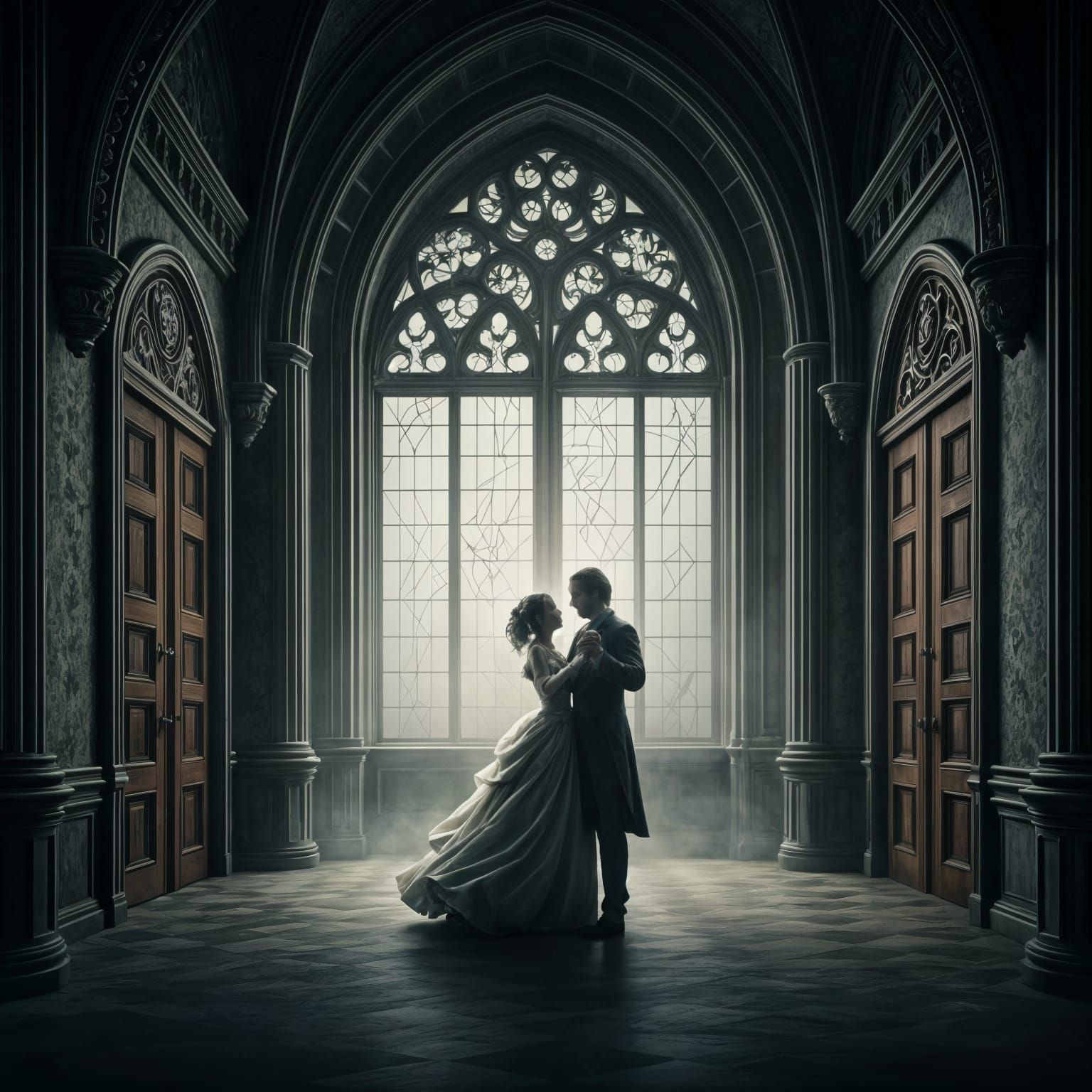 The Lovers Dance - Ethereal Ballroom Scene in Haunted Mansio...