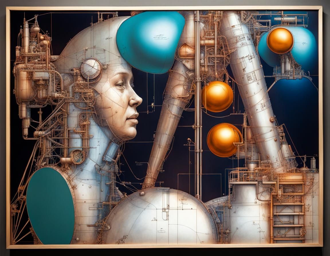 bio factory plant facility - AI Generated Artwork - NightCafe Creator