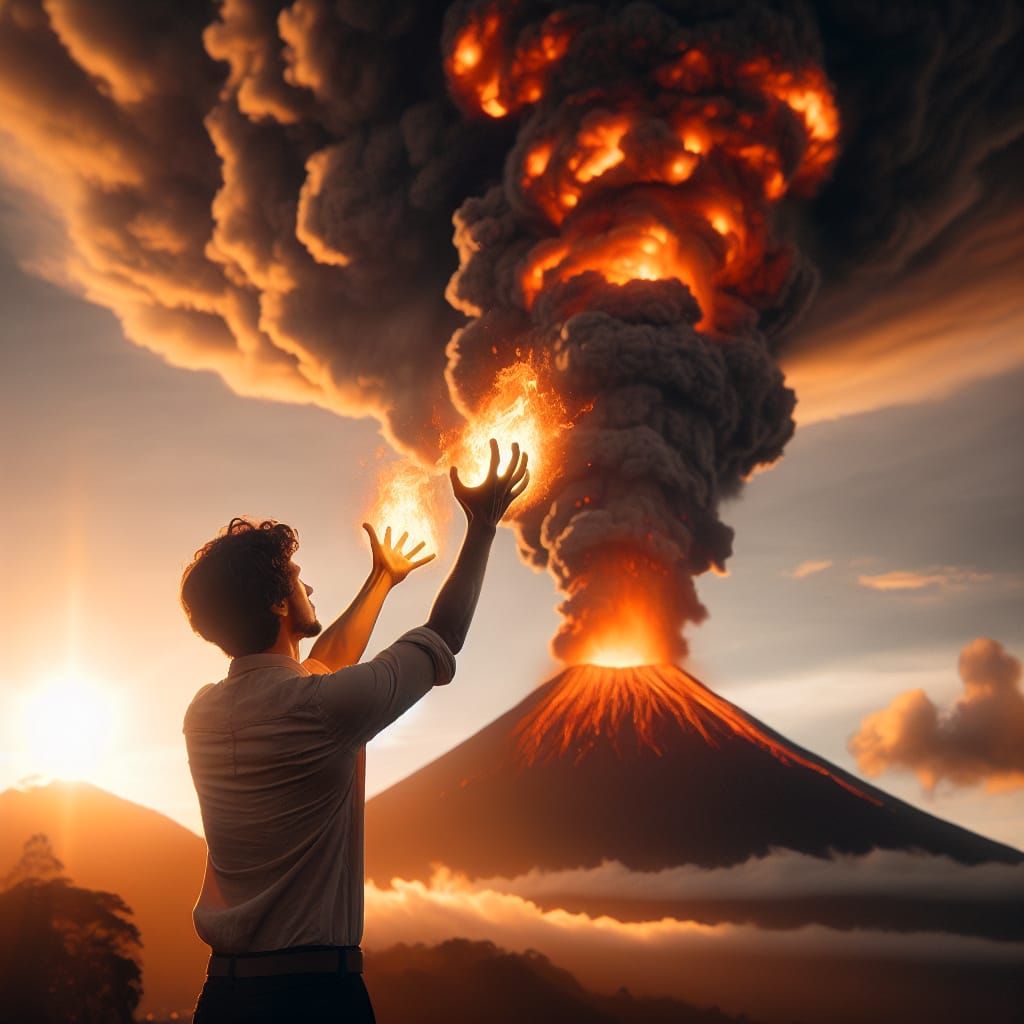 The ability to control the element of fire. Turning any mountain into a ...