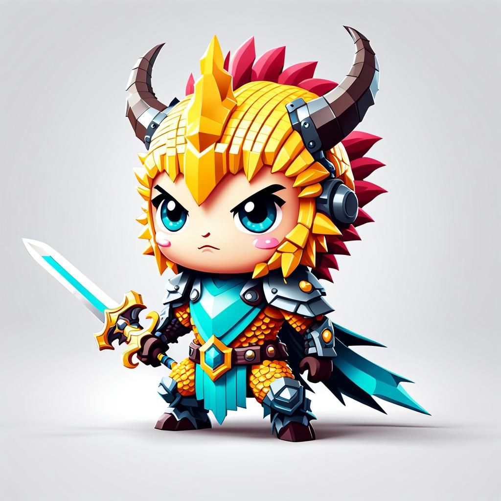 End of Level Boss! - AI Generated Artwork - NightCafe Creator