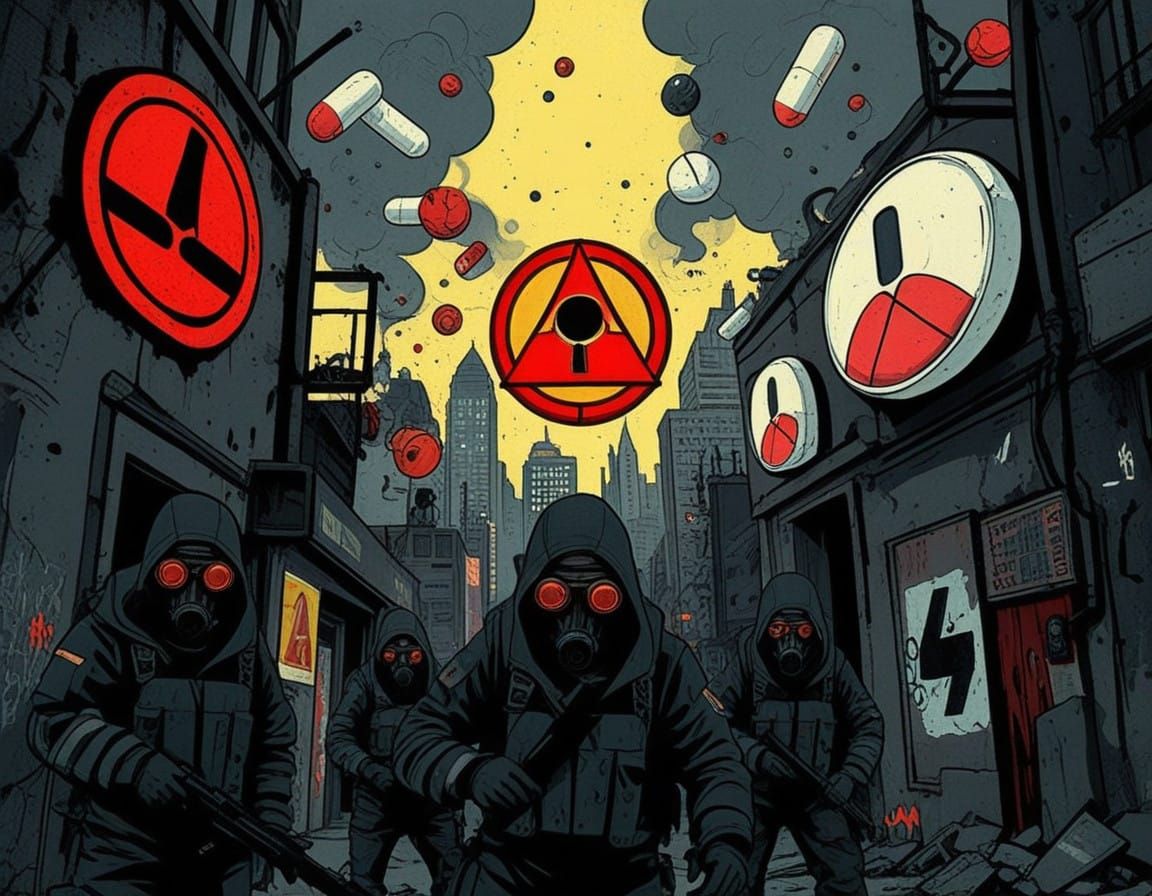 Pharma - Rebel Against the Industrial Goliath in a Cyberpunk...