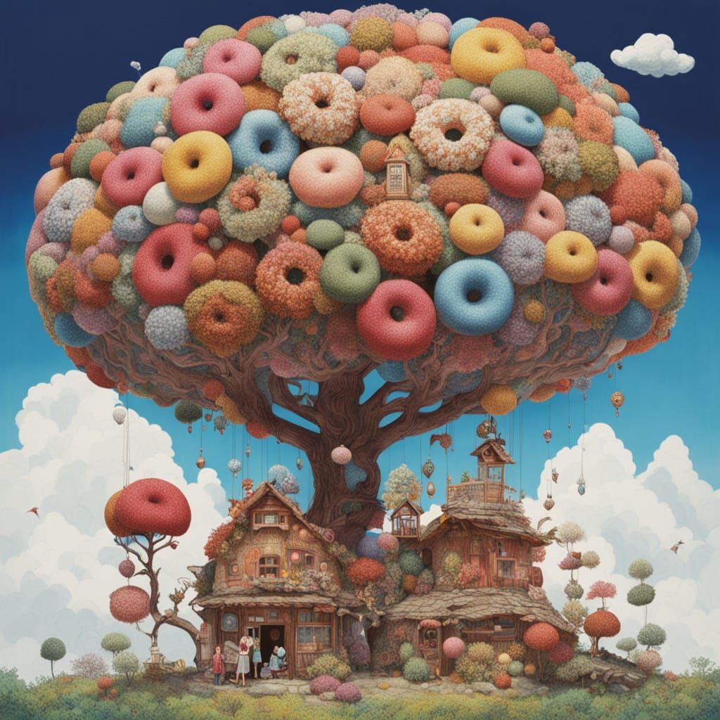 the donut tree - the donut tree