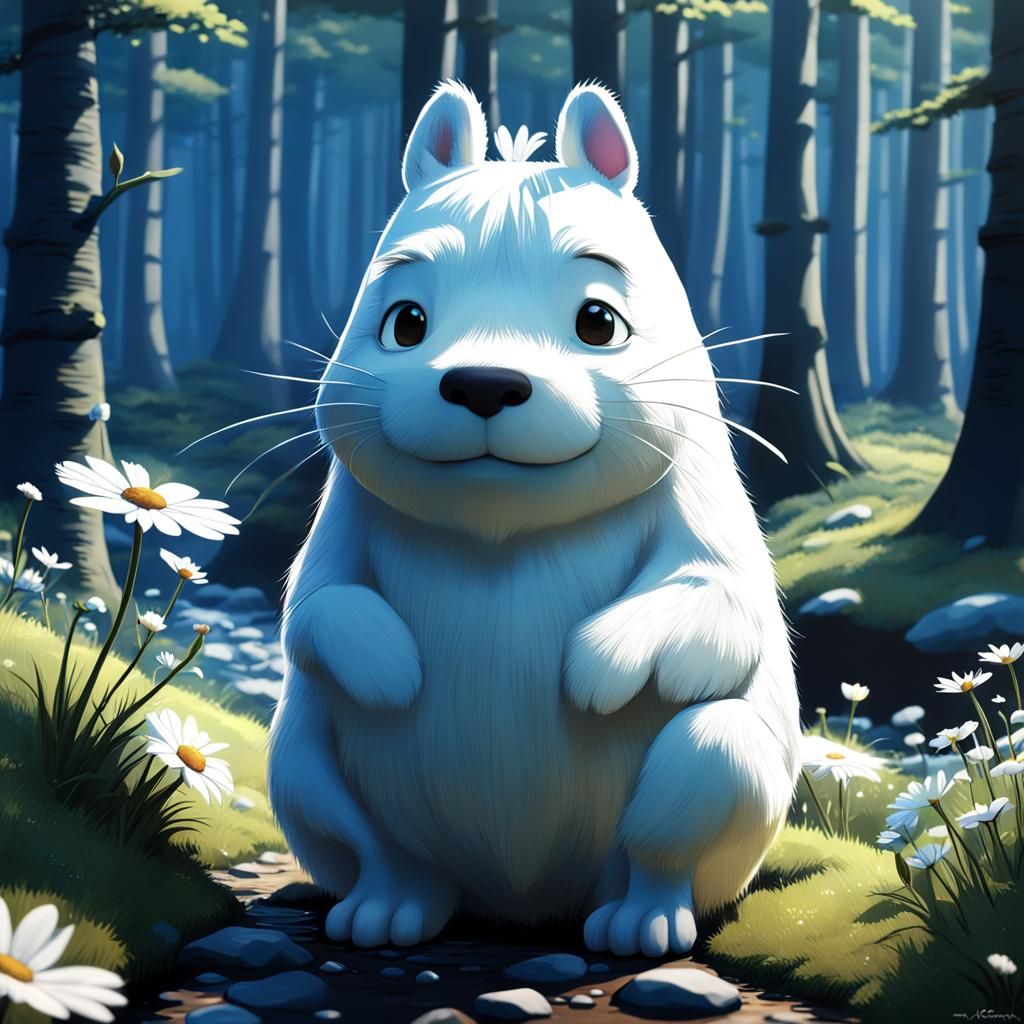 Moomin - AI Generated Artwork - NightCafe Creator