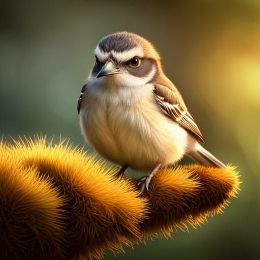 Cute Little Bird - AI Generated Artwork - NightCafe Creator