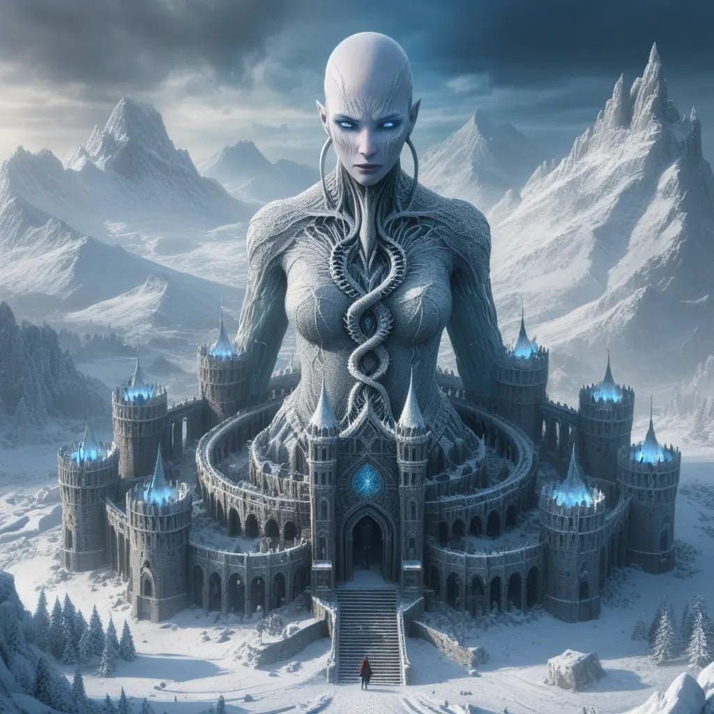 A horrible mystery of snow castle. - Winter Goddess Awakens ...
