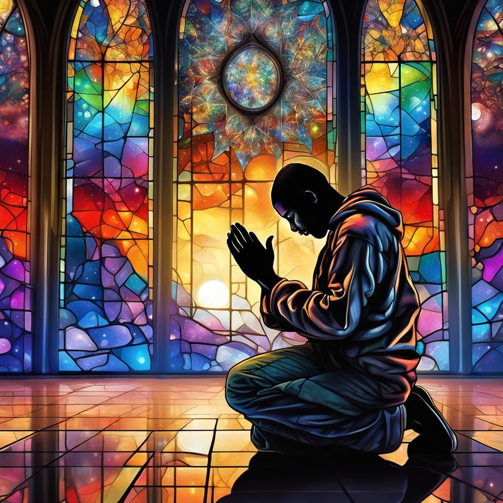Prayer - AI Generated Artwork - NightCafe Creator