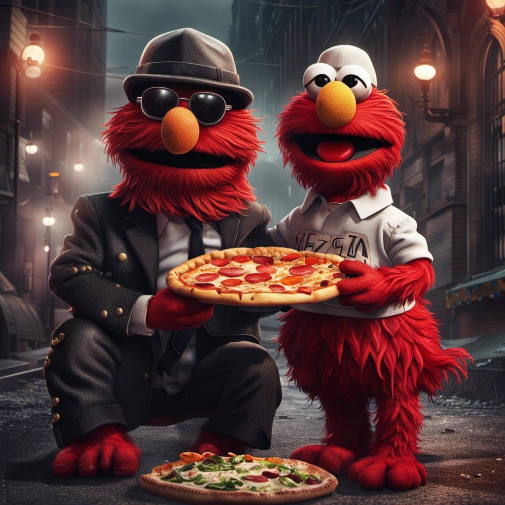 Gangster Elmo Pfp