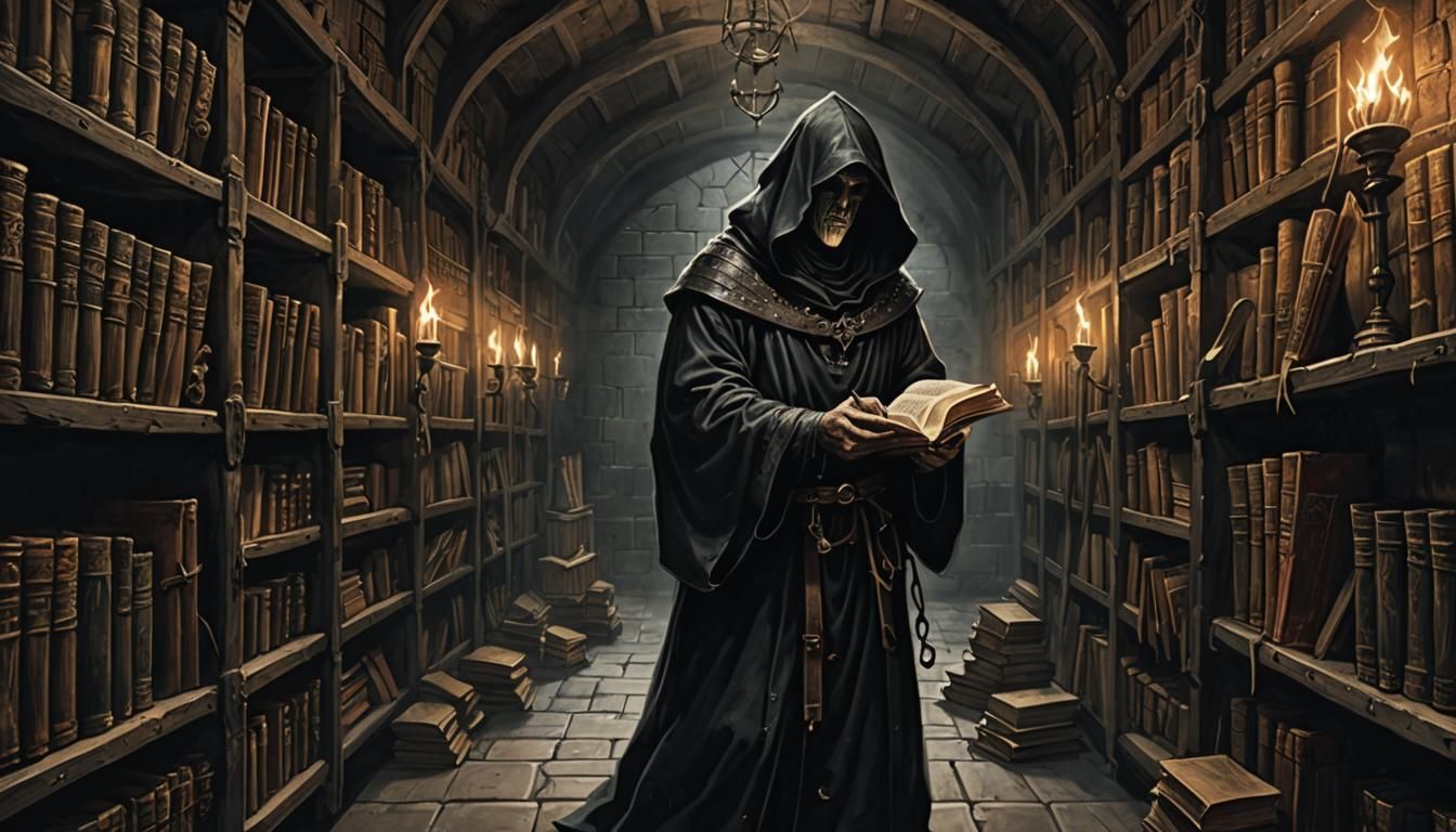 Librarian - AI Generated Artwork - NightCafe Creator