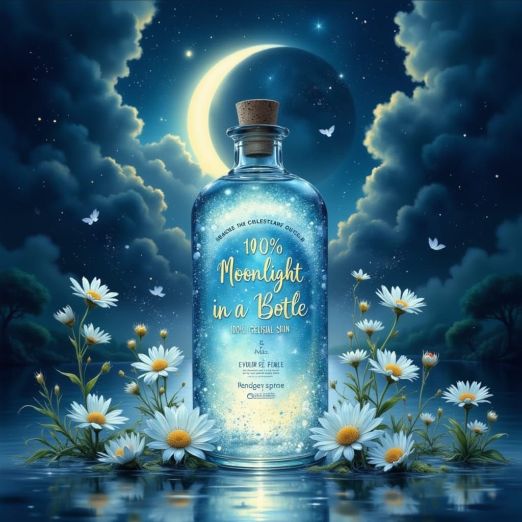 A Moonlight in a Bottle skin care - A Moonlight in a Bottle...