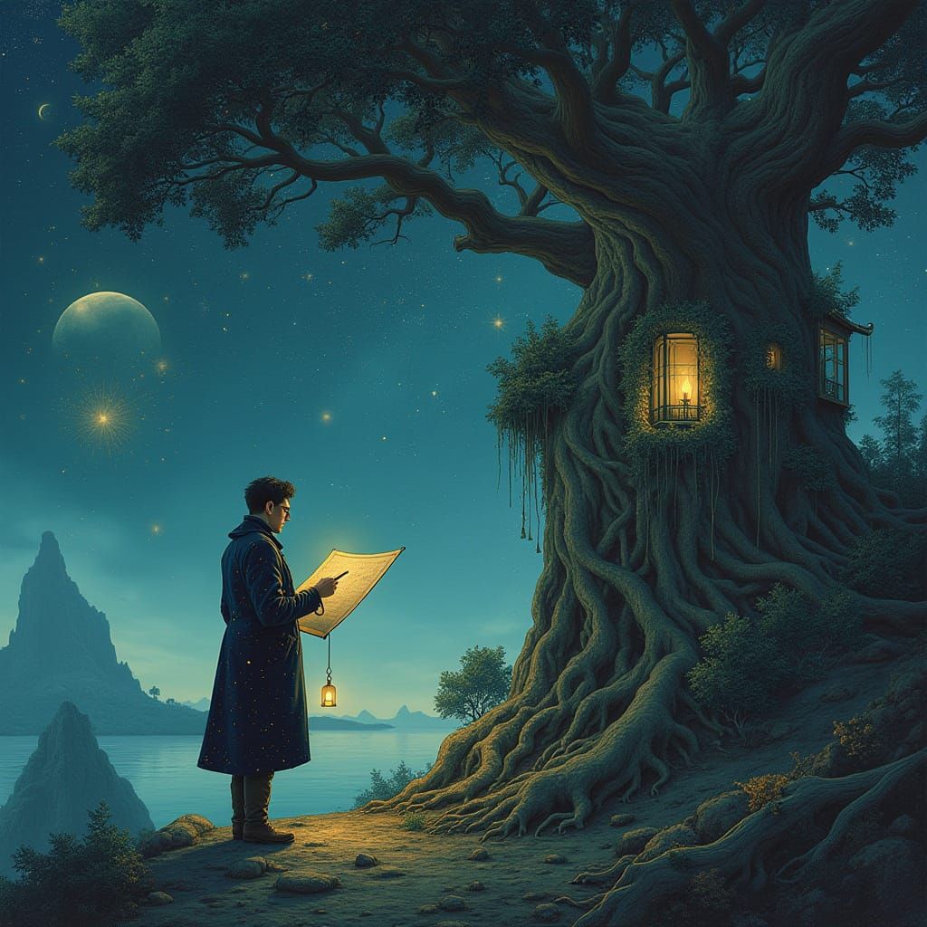 A celestial cartographer - Celestial Cartographer in Dreamli...