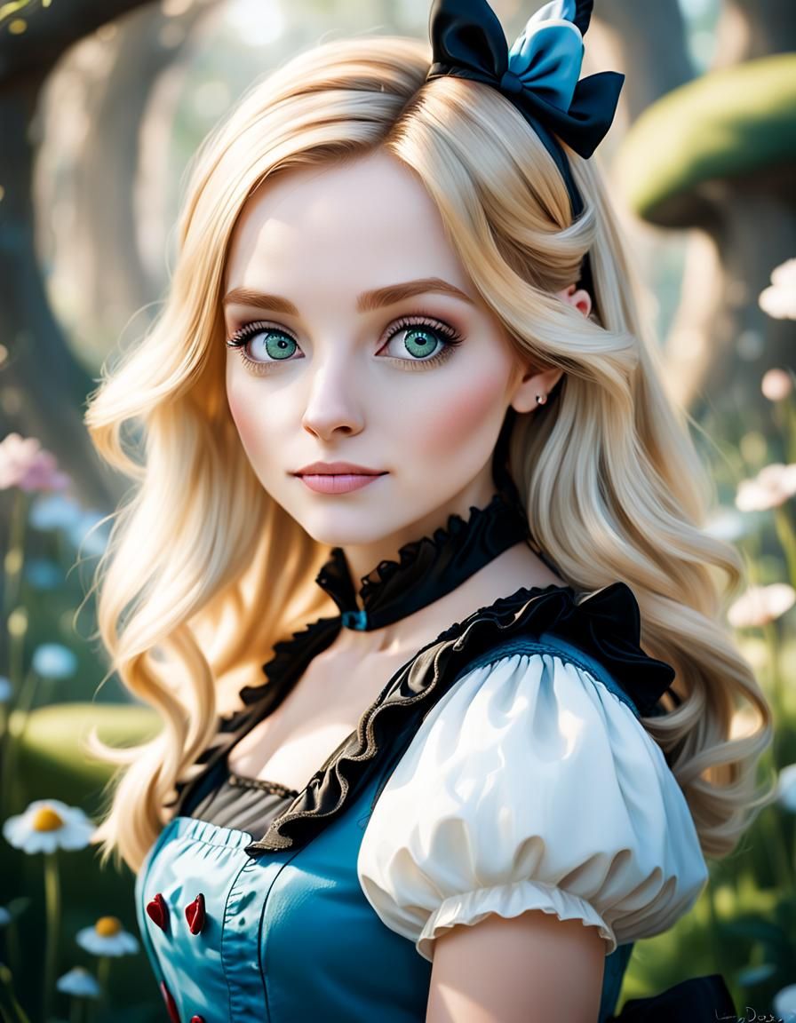 #109 - Alice in Wonderland II - AI Generated Artwork - NightCafe Creator