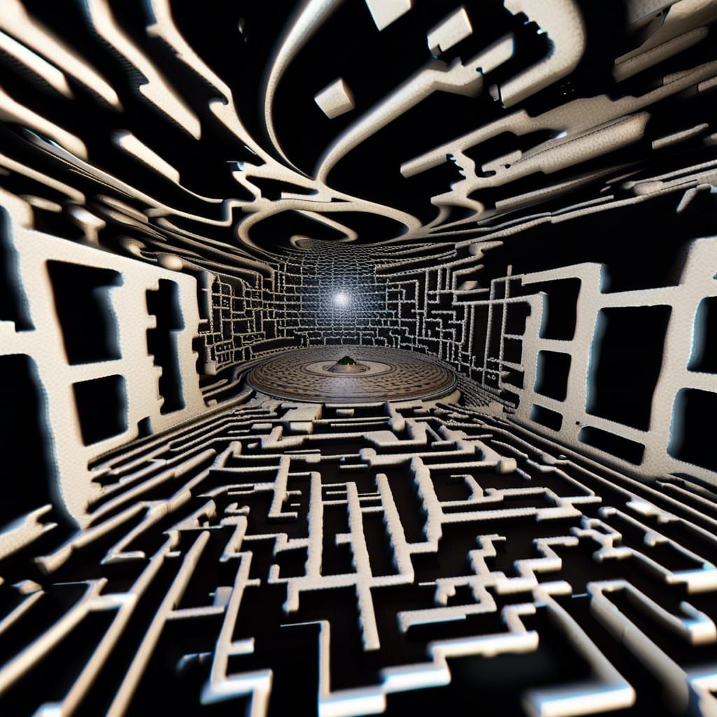 Maze 4 by Hakki - AI Generated Artwork - NightCafe Creator