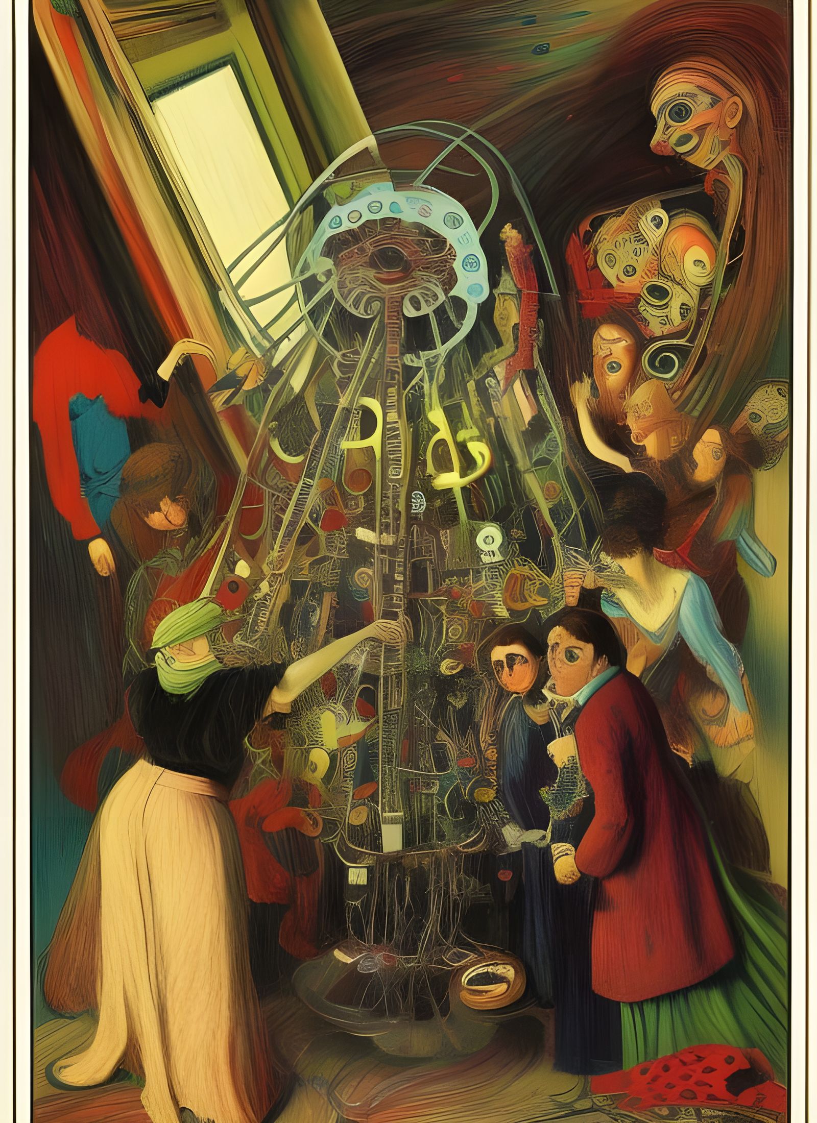 The devourer of the ignorant and unwise, 1889 - AI Generated Artwork ...