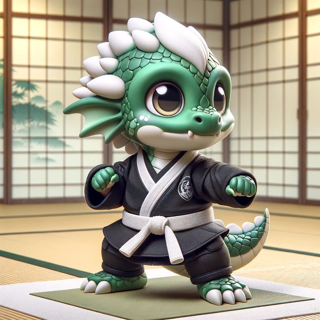 Dragon Dojo - AI Generated Artwork - NightCafe Creator