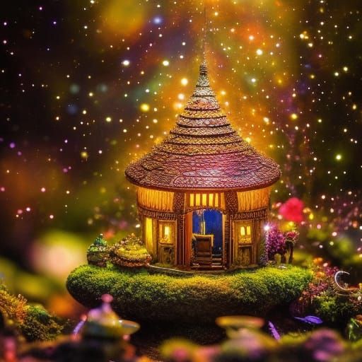 pixie yurt - AI Generated Artwork - NightCafe Creator