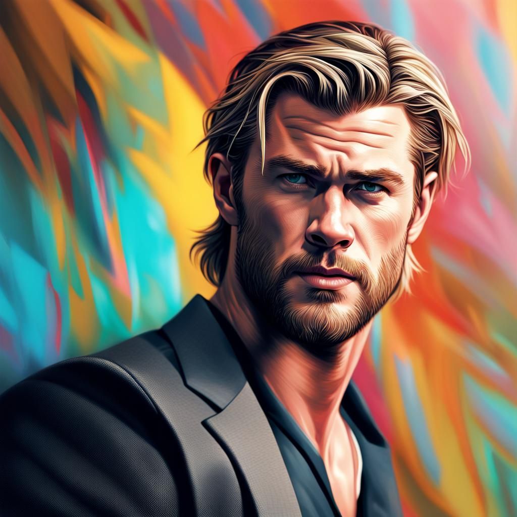 Chris Hemsworth - AI Generated Artwork - NightCafe Creator