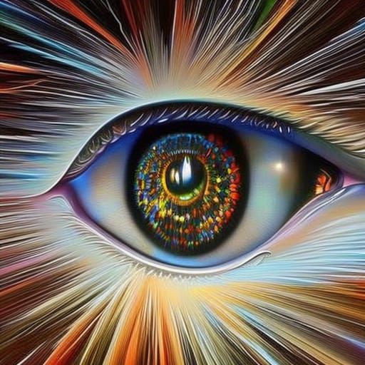Look into My Eye - AI Generated Artwork - NightCafe Creator