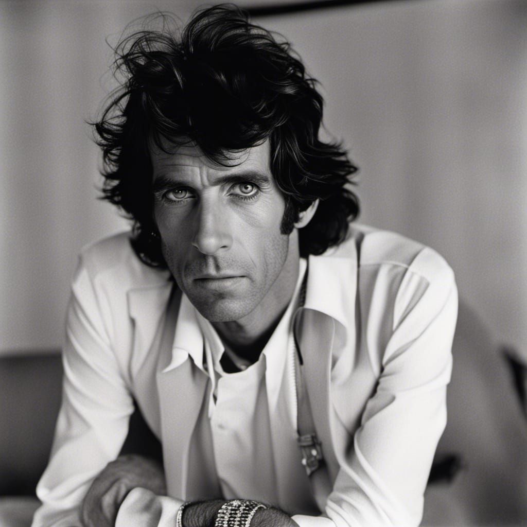 Vintage Music Portraits: Keith Richards 4.0 🎸 - AI Generated Artwork ...