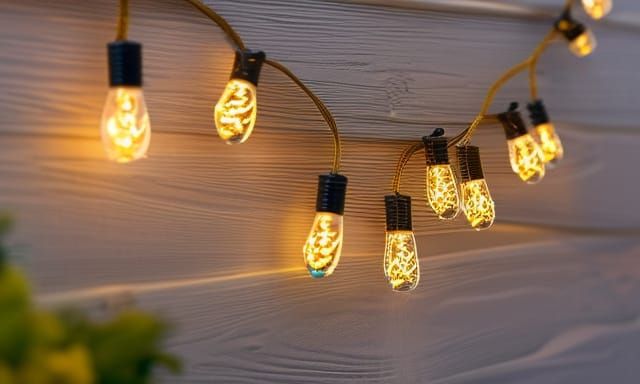 string lights - AI Generated Artwork - NightCafe Creator