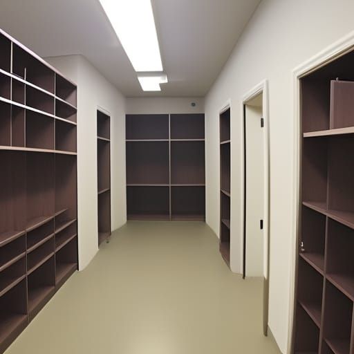 Backrooms work office - AI Generated Artwork - NightCafe Creator