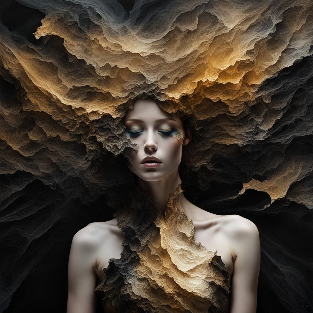 Disintegration V - AI Generated Artwork - NightCafe Creator