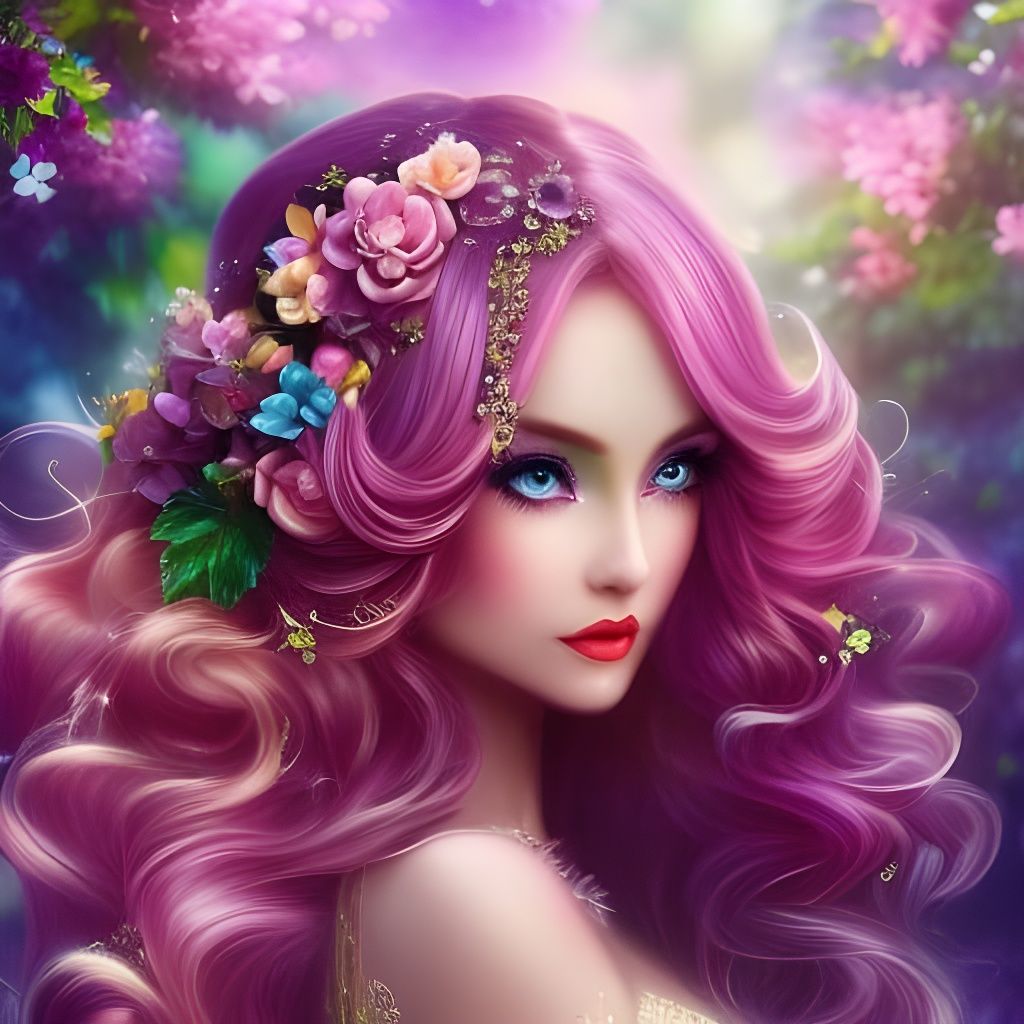 Spring Blossom Beauty - AI Generated Artwork - NightCafe Creator