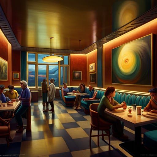 Night Cafe - AI Generated Artwork - NightCafe Creator