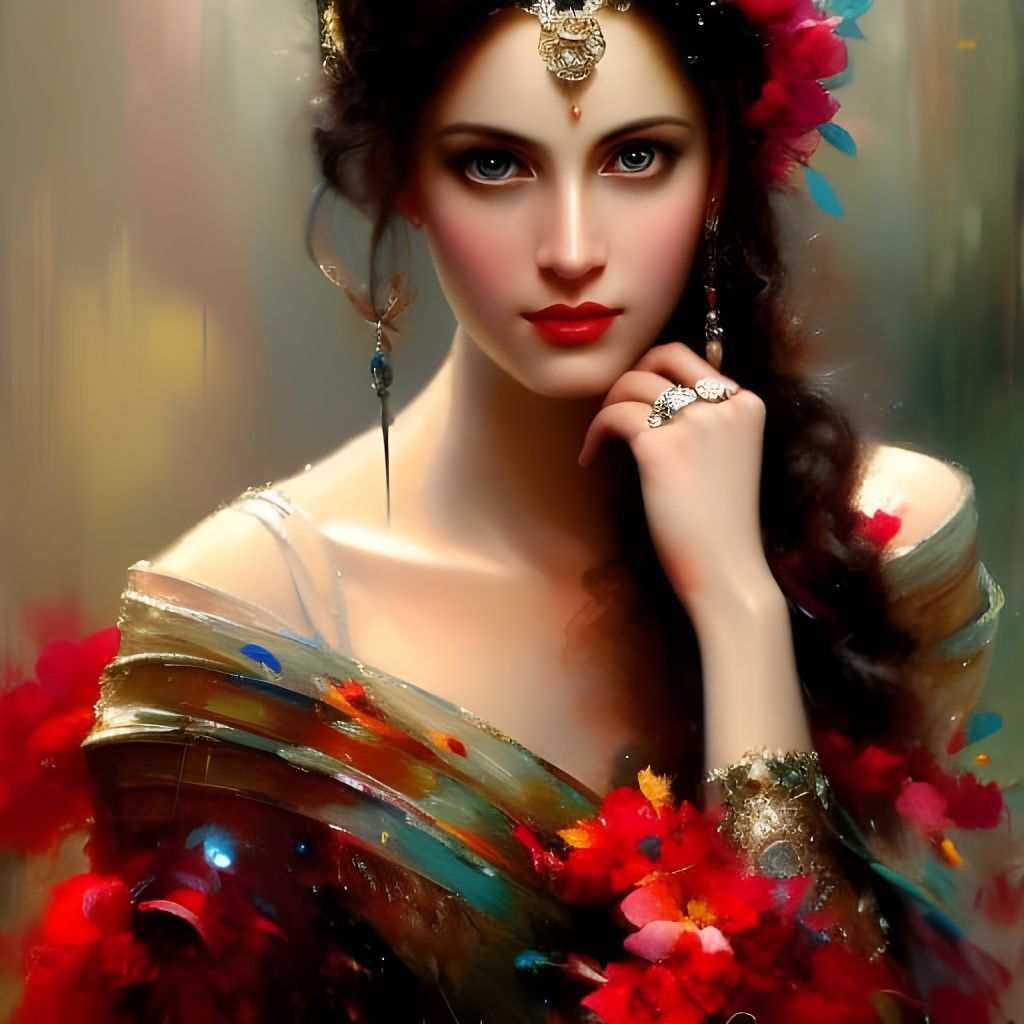 Pretty Woman #0133 - AI Generated Artwork - NightCafe Creator