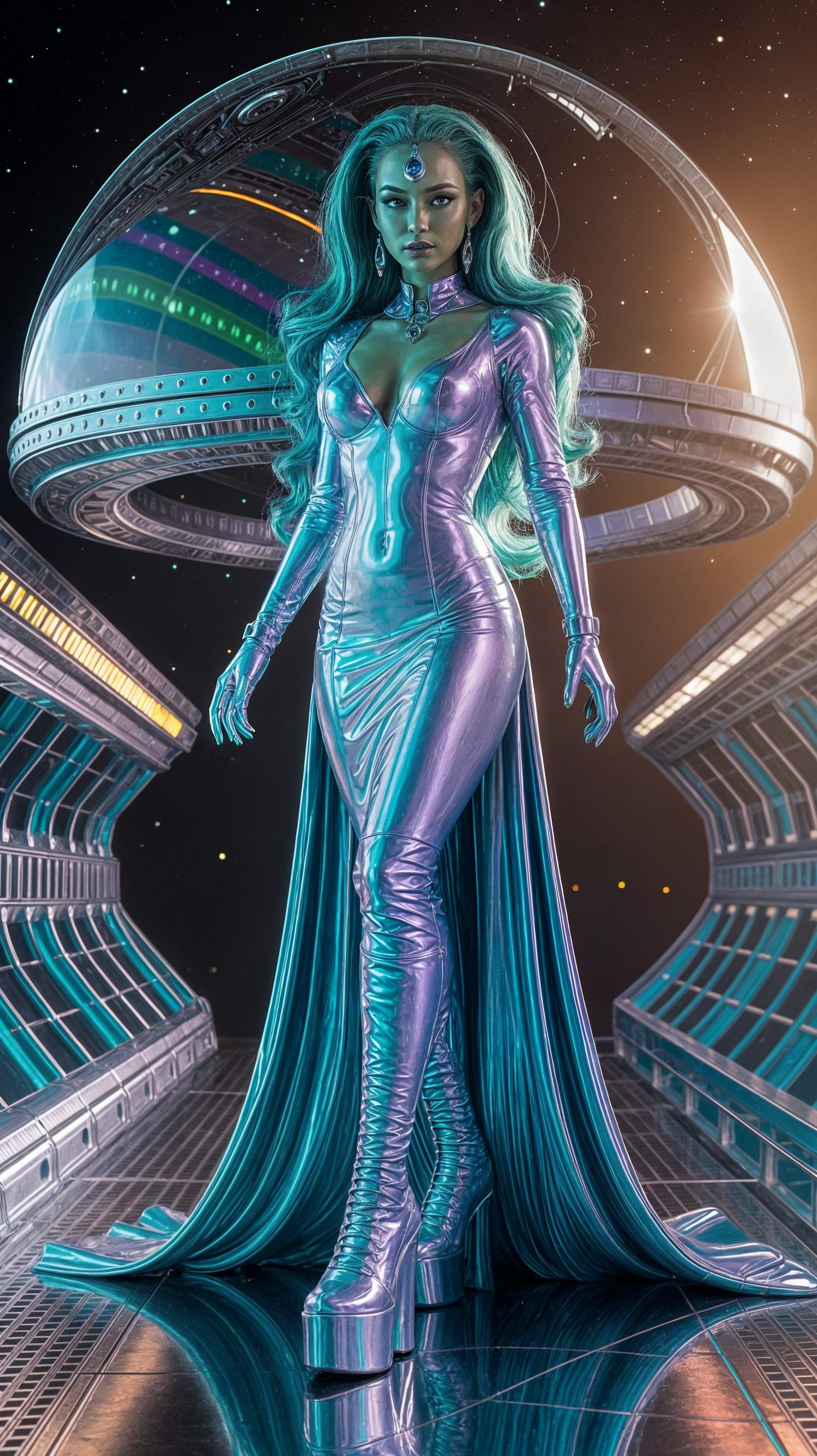 Alien Queen of the Mothership Auroria