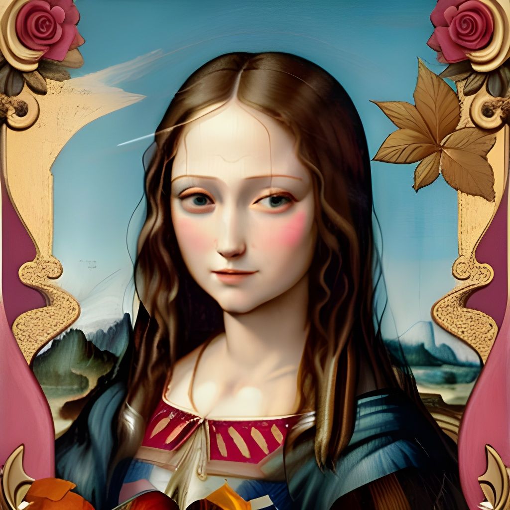 Mona Lisa Sweet Girl Ai Generated Artwork Nightcafe Creator