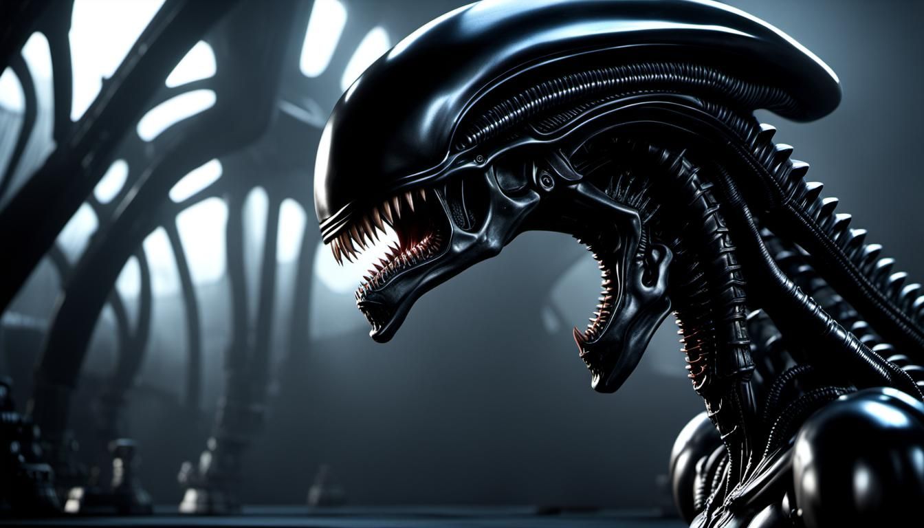 rabbit-alien-xenomorph tin-opener - AI Generated Artwork - NightCafe ...