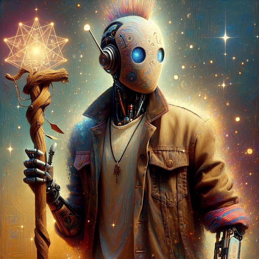 Mystic healbot - AI Generated Artwork - NightCafe Creator