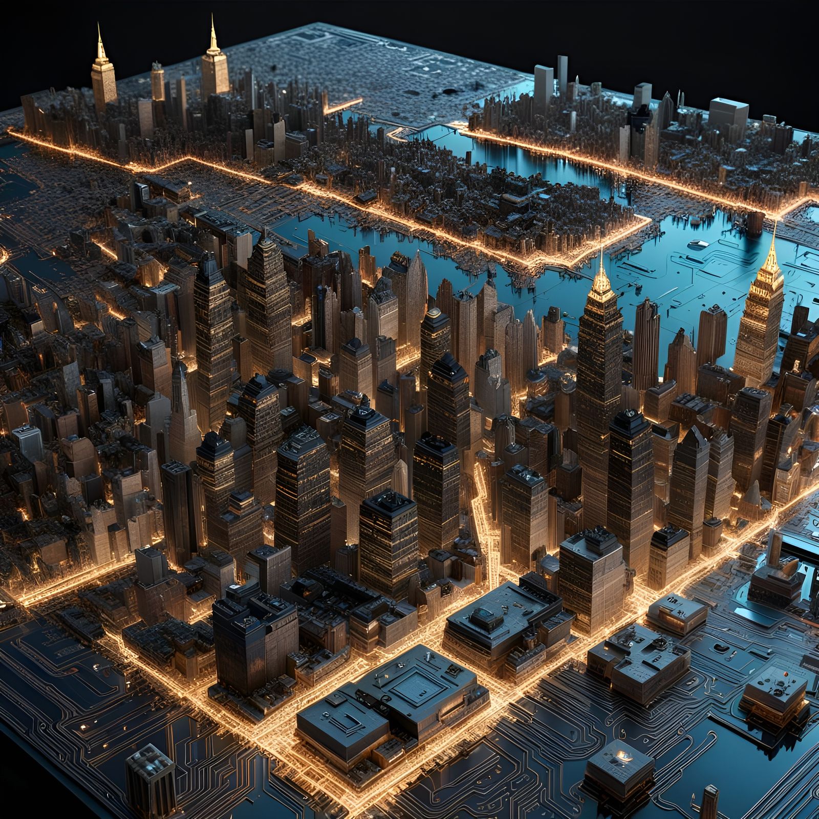 NYC - AI Generated Artwork - NightCafe Creator